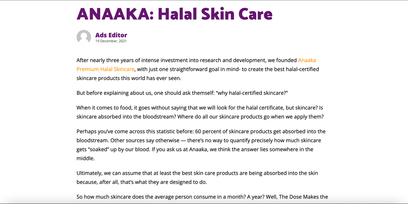 About Us – ANAAKA Malaysia